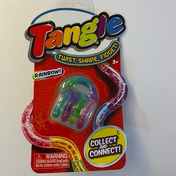 Tangle | Toys | Tangle Rainbow Fidget Toy Twist Shape Collect | Poshmark